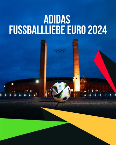 Adidas FUSSBALLLIEBE El balón oficial de la EURO 2024 11teamsports es