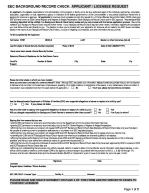 Fillable Online Eec State Ma BRC ManagerUsers Guide EEC Single Sign