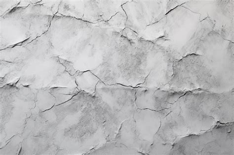 Repairing Cracked Plaster Boundary Wall Precast Brown Brick Texture