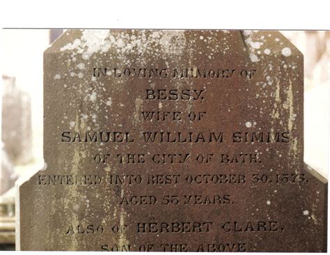 Samuel William Simms 1810 1908 Find A Grave Memorial