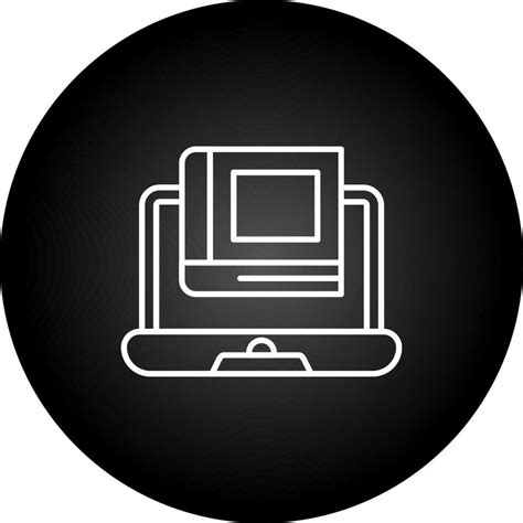 Icono De Vector De Aprendizaje En Línea 23364333 Vector En Vecteezy