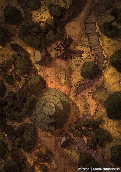 Forgotten Altar 24x34 Public GoAdventureMaps On Patreon D D Maps