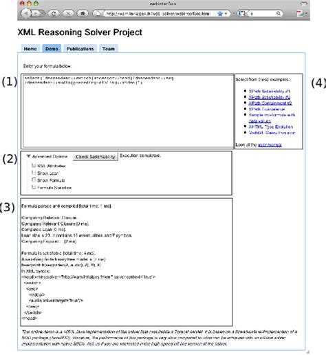 Screenshot Of The Solver Interface Download Scientific Diagram