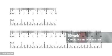 눈금자 크기 세트 4 8 인치 및 10 20 센티미터 마크 업 숫자 측정 막대기 거리 높이 길이 측정 재봉 도구 모형 측정 차트 미터법 제국 단위 템플릿 10에 대한 스톡