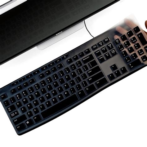 Yongmai Keyboard Cover Silicone For Logitech K200 K260 K270 Keyboard Cover For