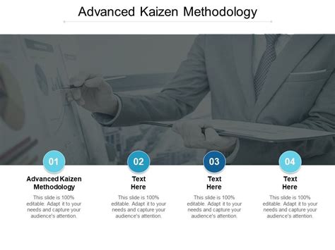 Advanced Kaizen Methodology Ppt Powerpoint Presentation Icon Vector Cpb