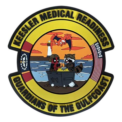 81 Mdss Keesler Pvc Patch 81st Medical Support Squadron