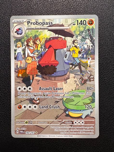 Probopass 182 Pokemon Tcg Twilight Masquerade Hobbies And Toys Toys