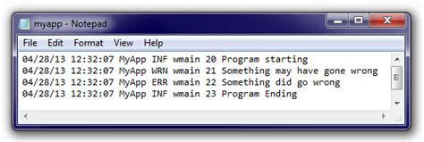 Simple Logger For C CodeProject