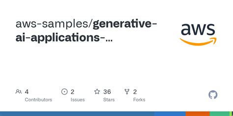 Github Aws Samplesgenerative Ai Applications Foundational Architecture