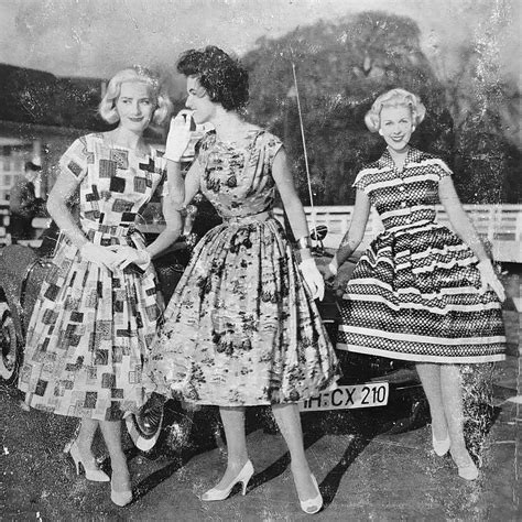 Historic The Late 1950s Marked A Golden Age Of Feminine Fashion