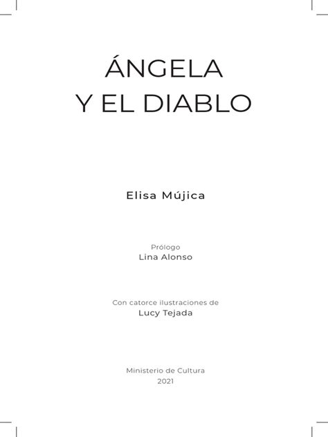 Ángela Y El Diablo Elisa Mujica Introducción Descargar Gratis Pdf