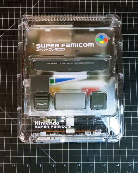 Finished My Snes Sfc Shell Mod R Snes