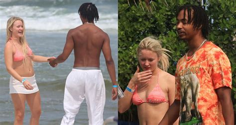 Zara Larsson Hits The Beach With Boyfriend Lamin Holmén In Rio Just