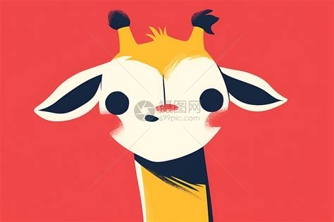 长颈鹿插图插画图片下载 正版图片601135134 摄图网