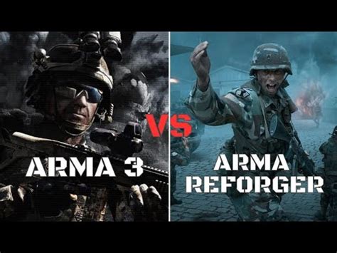 Arma 3 Vs Arma Reforger Guide Dachat Tidyhosts Videos