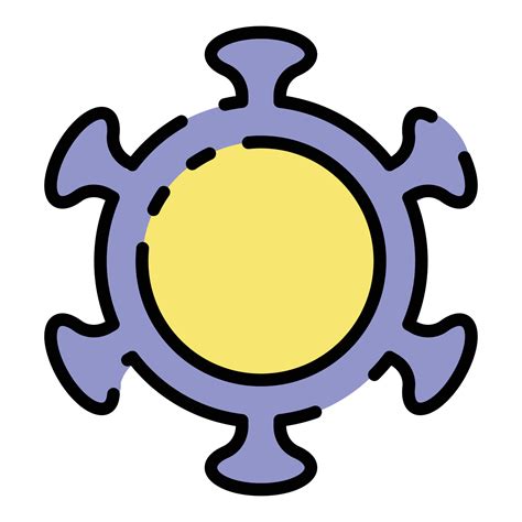 Microbe Icon Color Outline Vector 15145213 Vector Art At Vecteezy