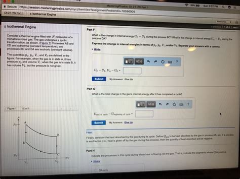 Solved Isothermal Engine Isothermal Engine Part A Find Chegg
