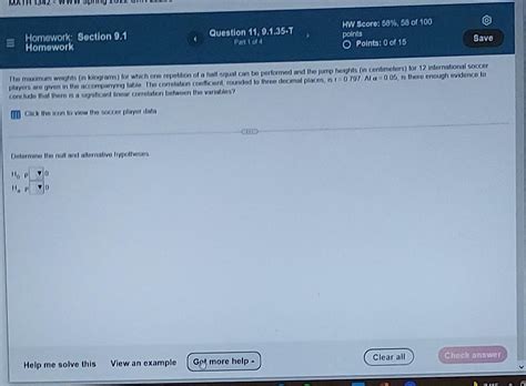 Solved Math 1342 Homework Section 9 1 Homework Question 11