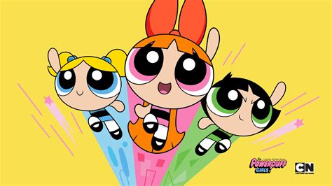 Powerpuff Trio 2016 — Blossom Bubbles And Buttercup Hd Wallpaper