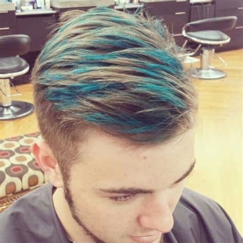 Cabelo Azul Masculino 30 Inspirações Com Tons Incríveis Para Homens