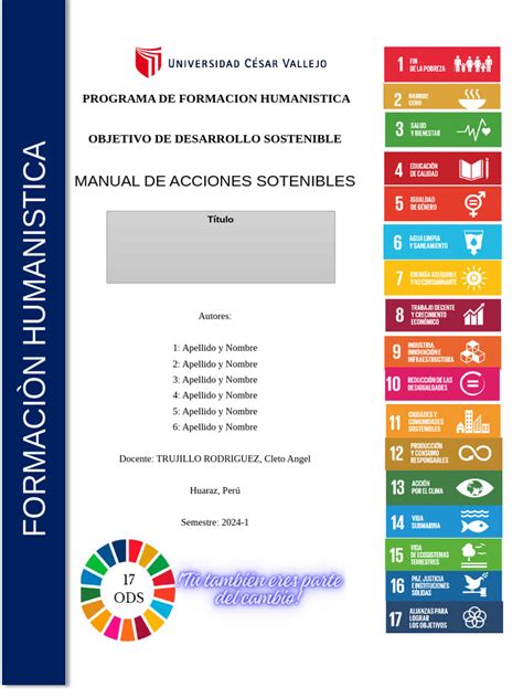 Manual De Acciones Sosteniblesods Pdf Sustentabilidad Economias