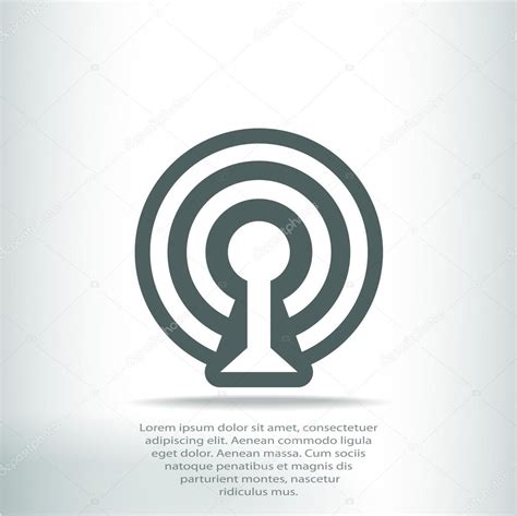 Wireless Network Symbol Of Wifi Icon Stock Vector Image By ©best3d 59771109