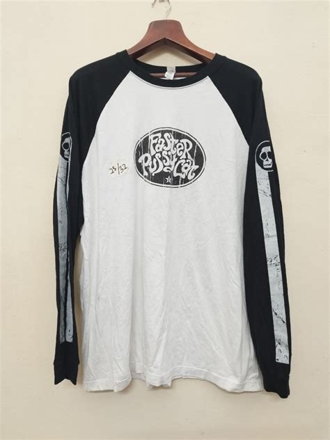 Faster Pussycat Band Longsleeve T Shirt Mens Fashion Tops And Sets