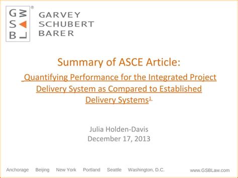 Ipd Analysis Summary Metrics Asce Articlejulia20131217 Ppt
