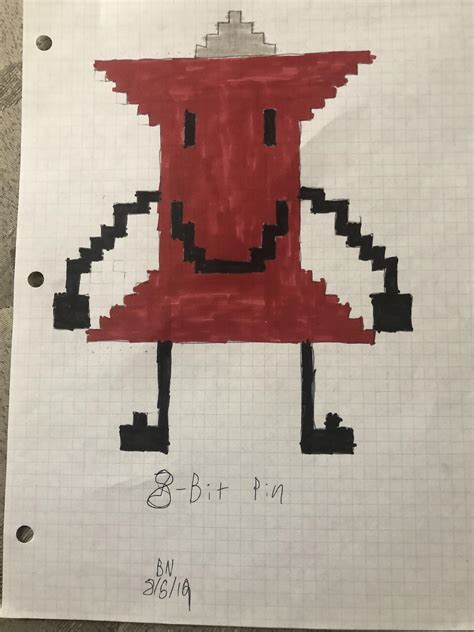 8 Bit Pin R Battlefordreamisland