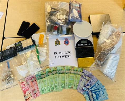 Rcmp Rnc Jfo West Conducts A Traffic Stop And Executes A Search Warrant