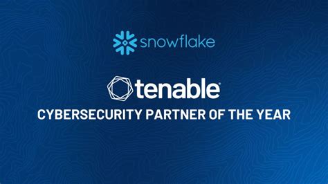Tenable On Linkedin Tenable Named Snowflakes Cybersecurity Partner Of The Year