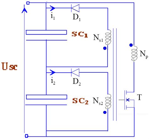 Balancing Circuits Flyback Converters With Distributed Secondary Download Scientific Diagram