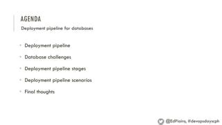 Deployment Pipeline For Databases PPT