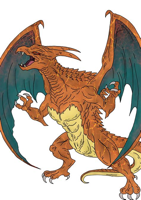 Charizard Rodan Fusion By Cyprus 1 On Deviantart
