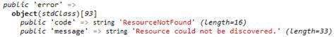 Php Resourcenotfound Resource Could Not Be Discovered Microsoft