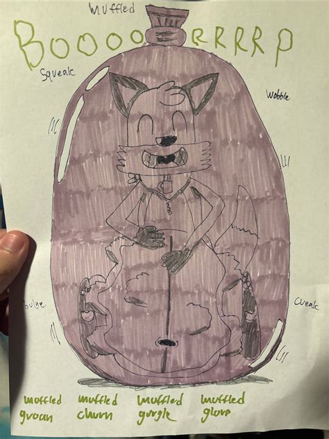My character fox (masterpiece vore w balloon trap) by captiannerfgunz2019 on DeviantArt