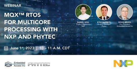 Phytec America On Linkedin Embeddedsystems Webinar Nxppartner
