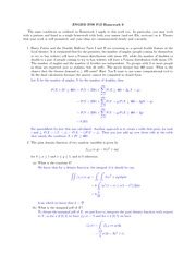 ENGRD2700F12HW6 2 ENGRD 2700 F12 Homework 6 The Same Conditions As Outlined On Homework 1