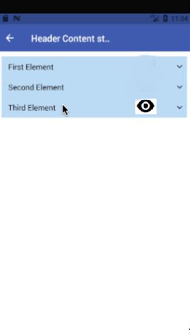 Javascript React Native There Is Way To Position Icon Only In The Tab Of The Accordion From