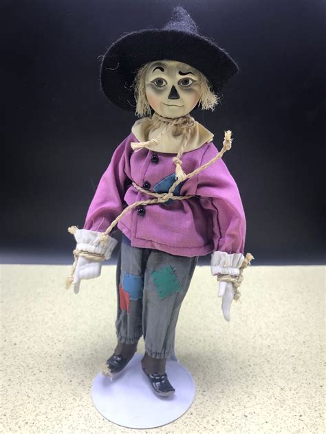 Ashton Drake Mary Tretter Scarecrow Porcelain Wizard Of Oz Etsy