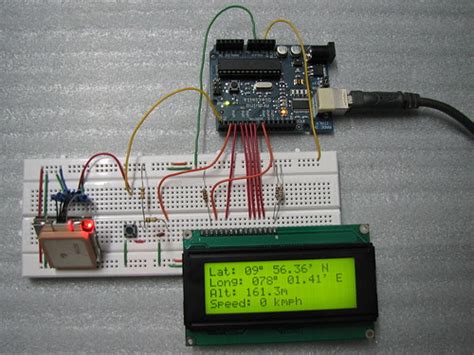 Arduino GPS Matrix