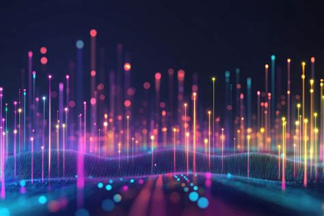 Abstract Data Visualization Background Light Free Photo Illustration Rawpixel