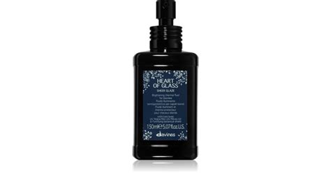 Davines Heart of Glass Sheer Glaze radiance care for blonde hair ...