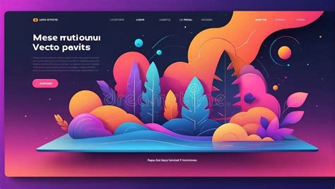Radiant Pathways UI UX Landing Page With Vector Magic AI Generate
