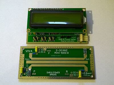 SWR Power Digital Meter Kit With Protection LCD HF Mhz Up To W EBay