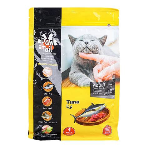 Paw And Tail Adult Cat Food Tuna 1kg