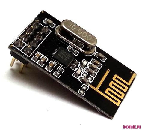Радиомодуль nRF24L01 2 4Ггц 2Mbps HEXMIX DIY электроника