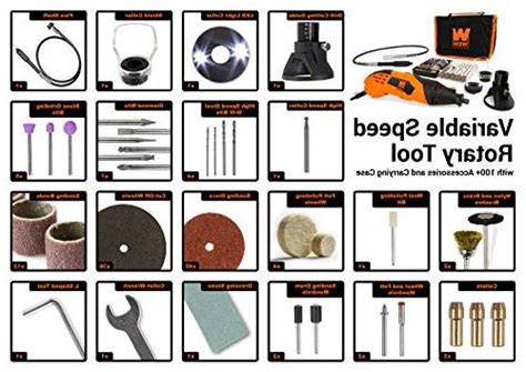 WEN High Powered Variable Speed Rotary Tool