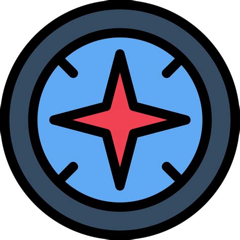 Compass Line Icon 51840920 Vector Art At Vecteezy